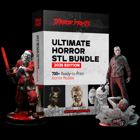 The Ultimate Horror STL Bundle – 700+ Designs – Terror Prints